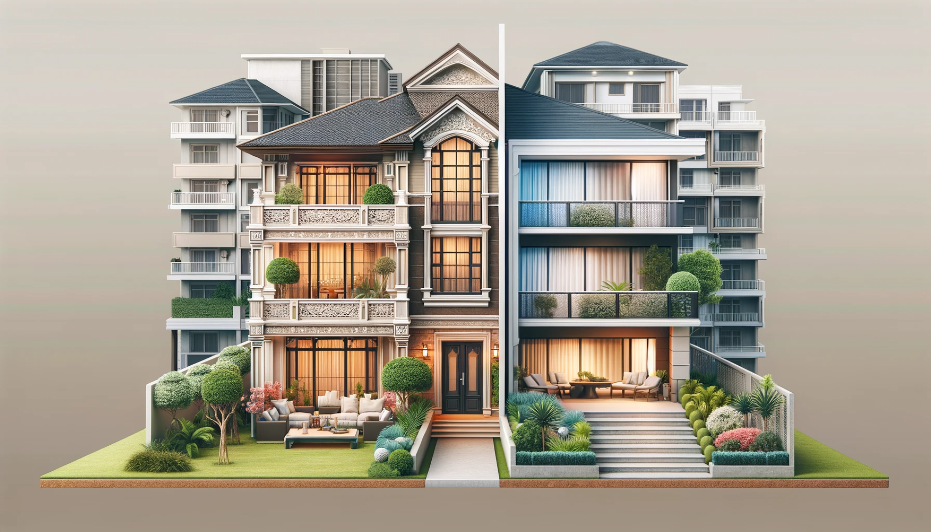 Detached House or Condominium Apartment? Pros and Cons